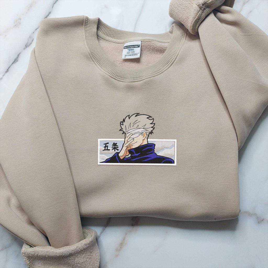Gojo Cut Jujutsu Kaisen Embroidered Clothing - Jujutsu Kaisen Store