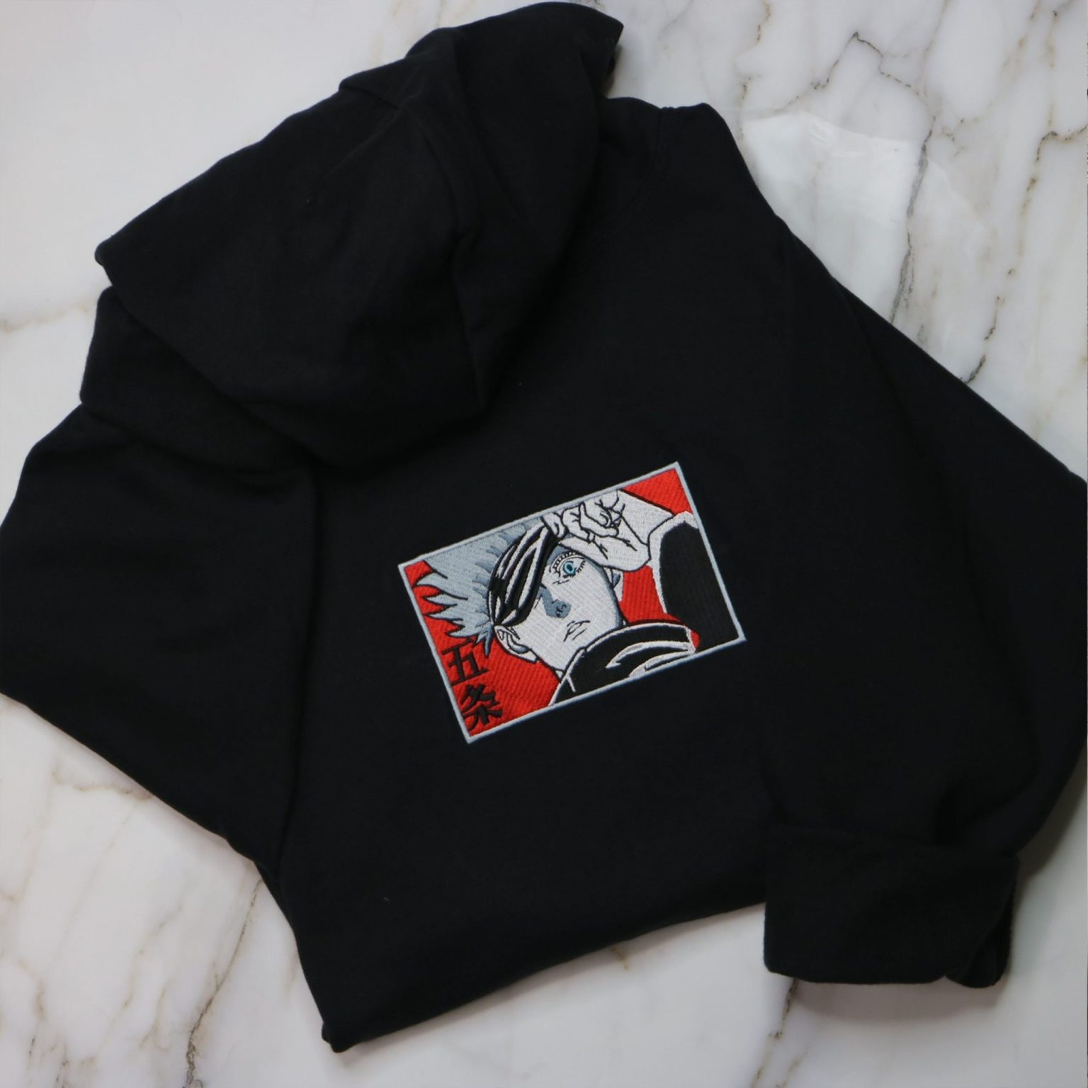 Gojo Jujutsu Kaisen Red Embroidered Clothing - Jujutsu Kaisen Store
