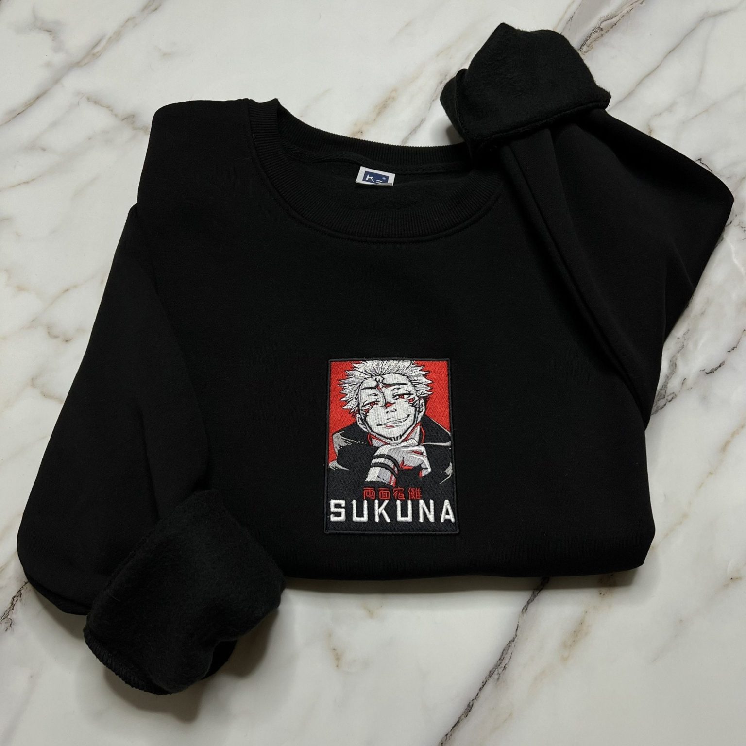 Sukuna In Jujutsu Kaisen Embroidered Clothing - Jujutsu Kaisen Store